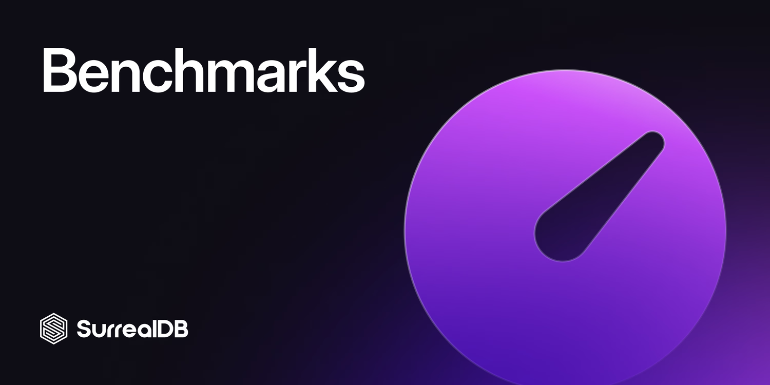 SurrealDB Benchmarks | Performance | SurrealDB